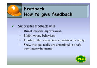 Behaviour based safety | PDF