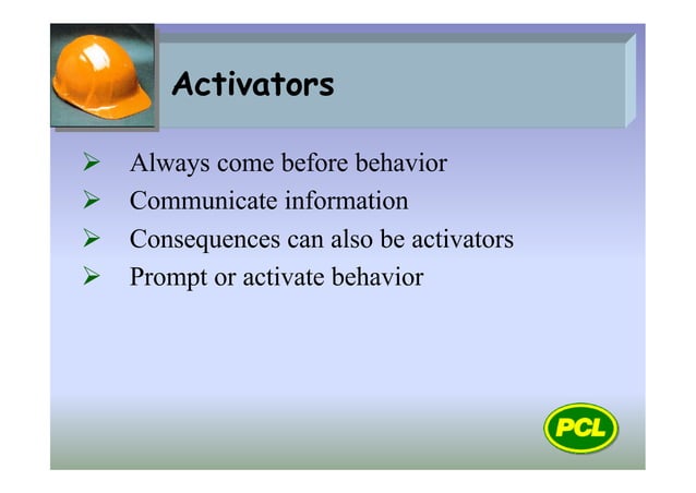 Behaviour based safety | PDF