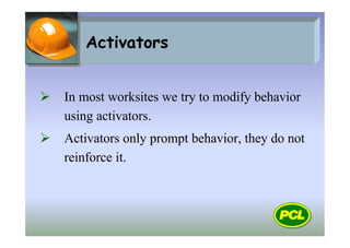 Behaviour based safety | PDF