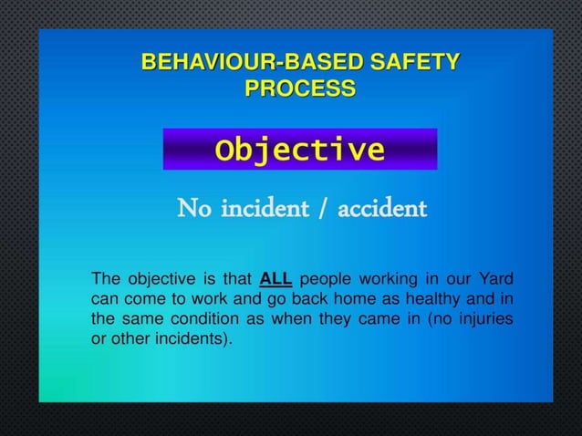 behaviourbasedsafety training packages 2.0 | PPT