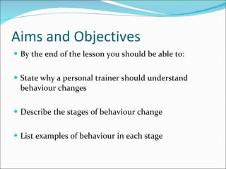 Behaviour change | PPT