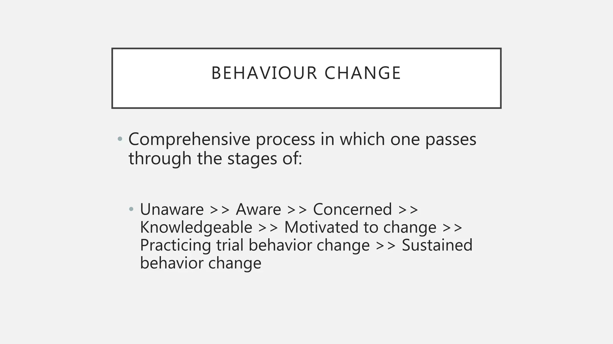 Behaviour change communication | PPT Behaviour change communication | PPT