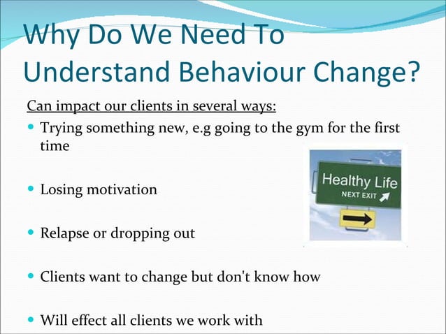 Behaviour change & motivational strategies | PPT