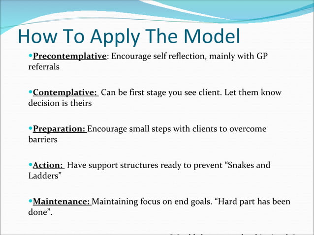 Behaviour change & motivational strategies | PPT