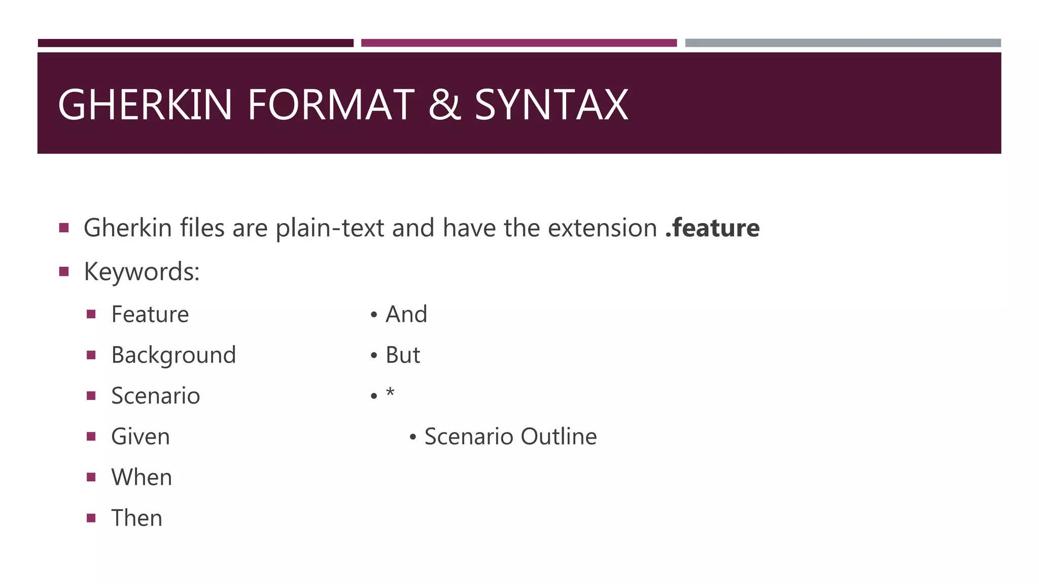 Behaviour driven development aka bdd | PPT