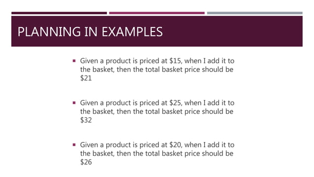 Behaviour driven development aka bdd | PPT