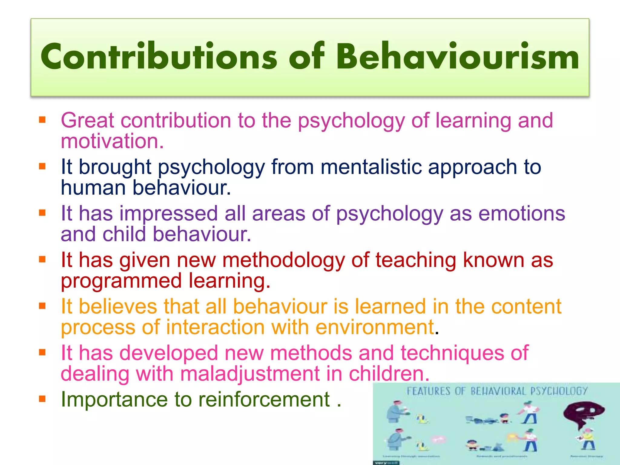 Behaviourism in Education | PPTX