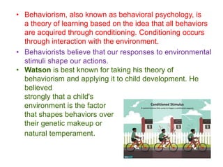 Behaviourism in Education | PPTX