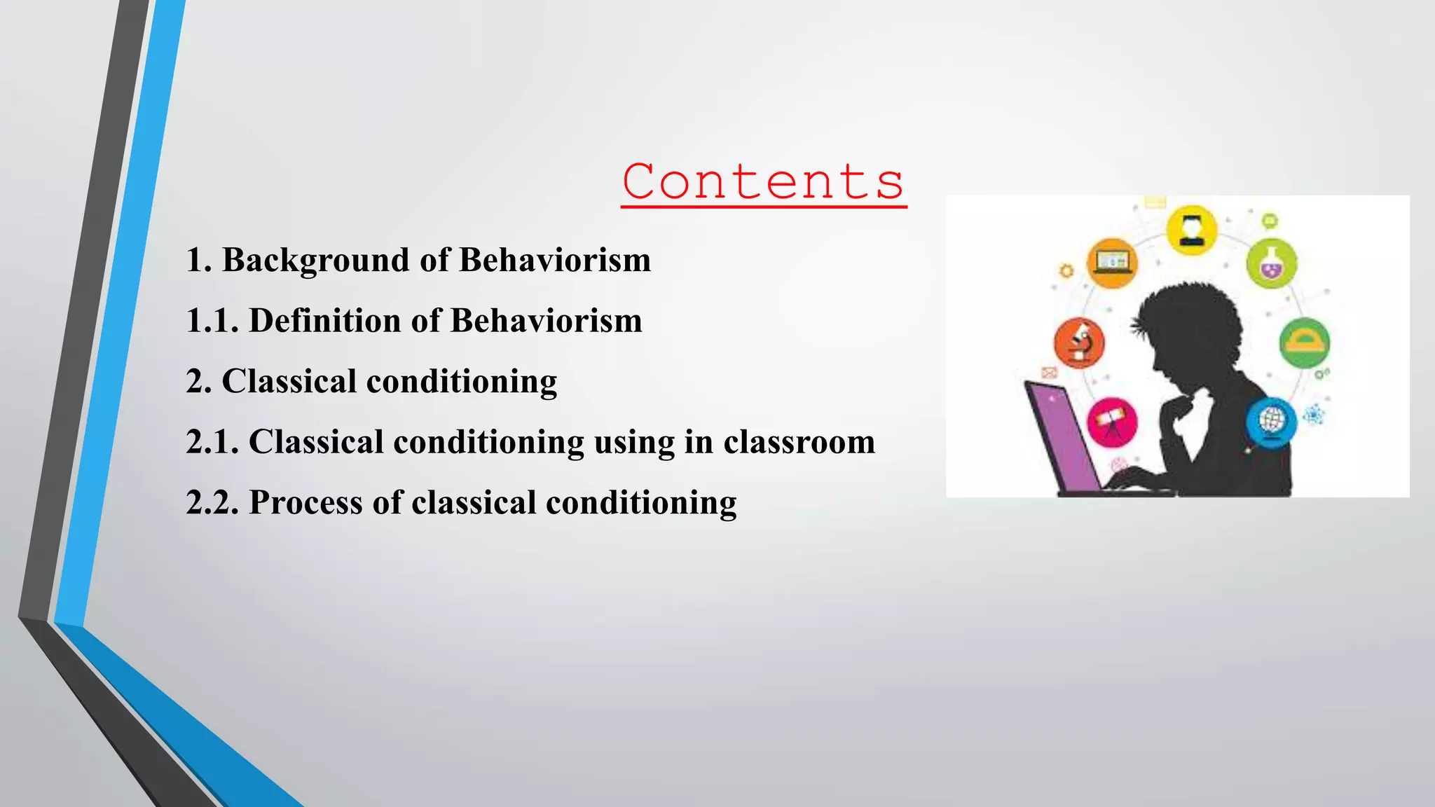 Behaviourism and the beginnings of theory new | PPT