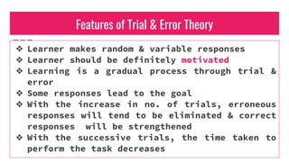 Behaviourism & Thorndike's Trial & Error Theory.pptx
