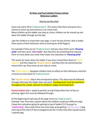 Behaviour ladder 2014_and_consequences | PDF