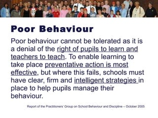 Behaviour Management | PPT