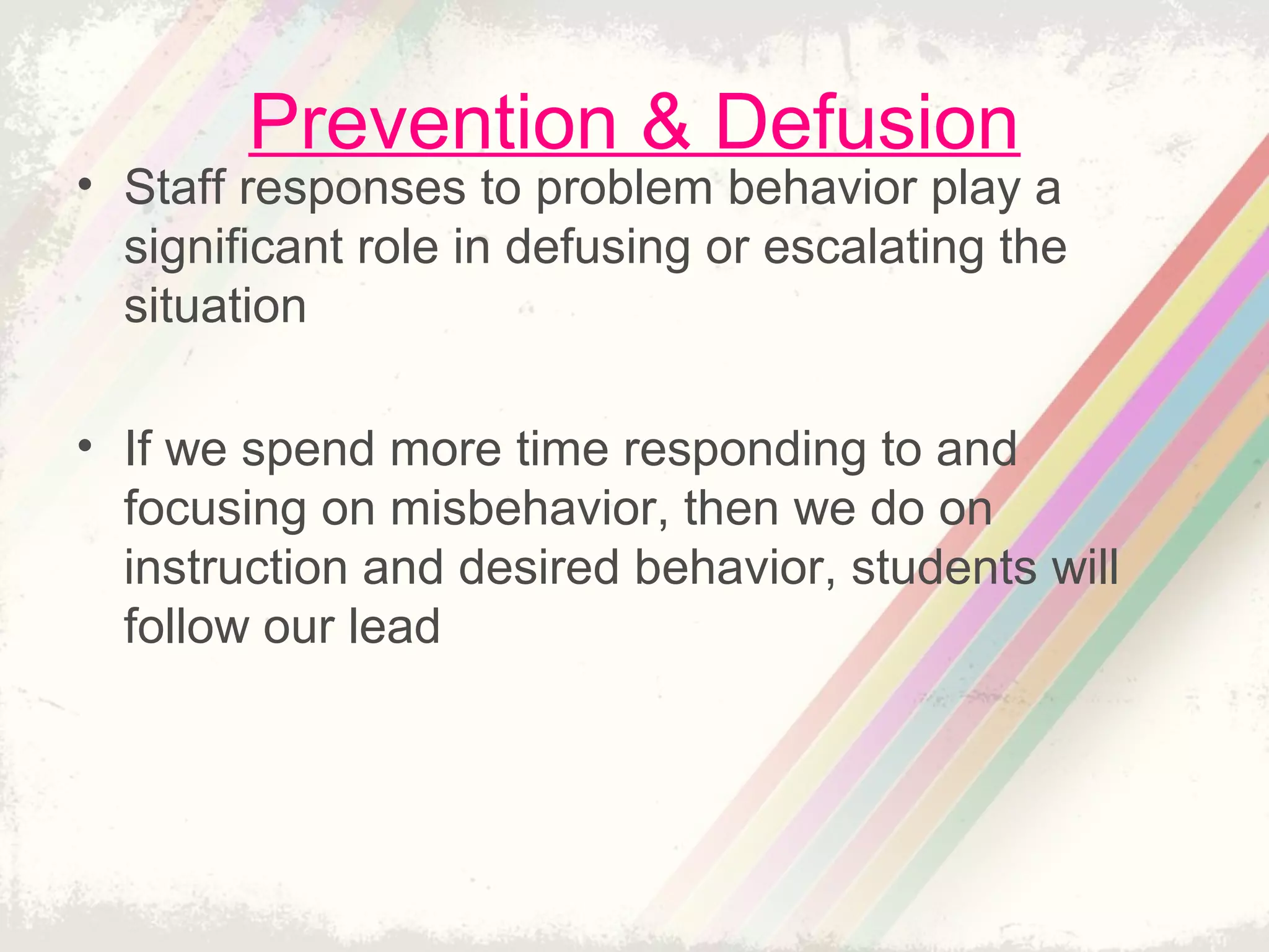 Behaviour management at schools | PPT