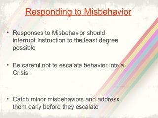 Behaviour management at schools | PPT