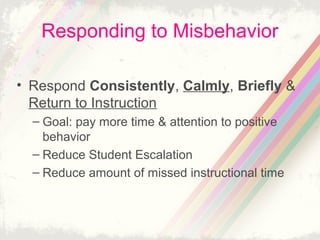Behaviour management at schools | PPT