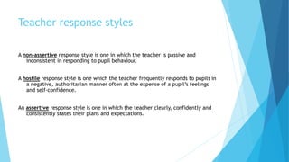 Behaviour management cpd | PPTX