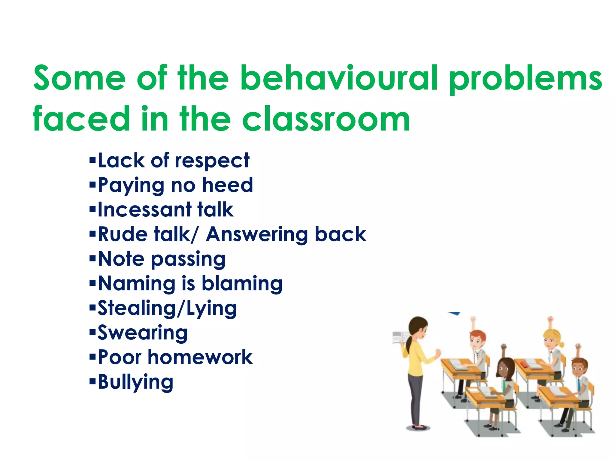 Behaviour management workshop | PDF