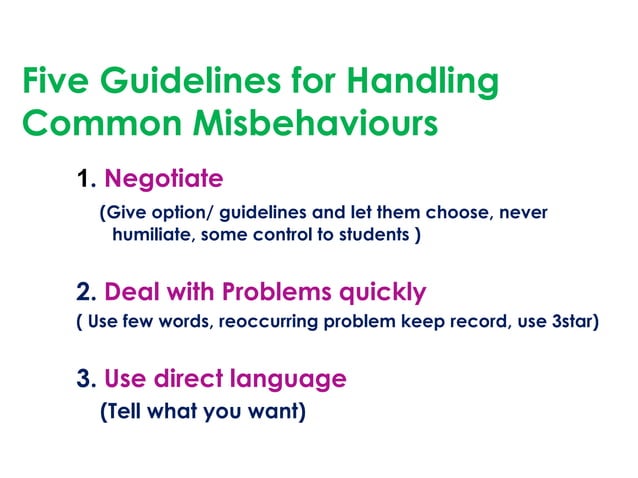 Behaviour management workshop | PDF | Parenting | Family and Relationships