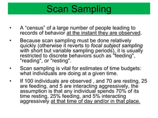Behaviour methods and recording | PDF