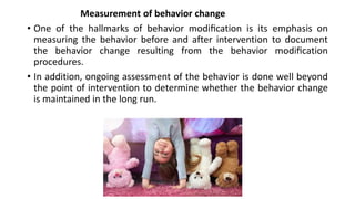 Behaviour modification | PPTX