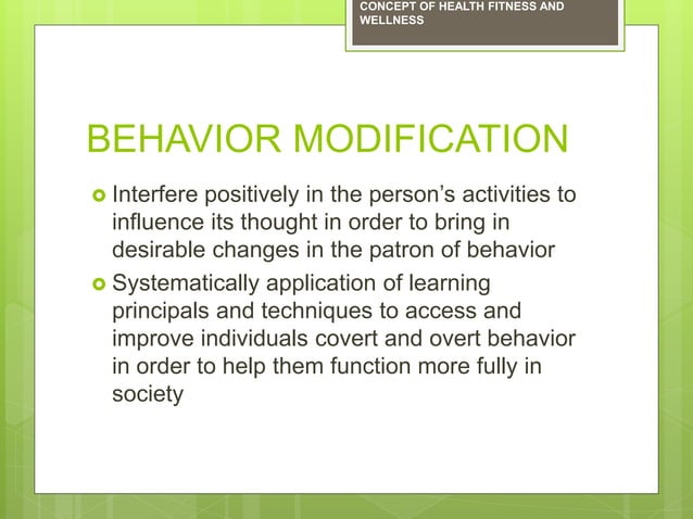 Behaviour Modification.pptx | Parenting | Family and Relationships