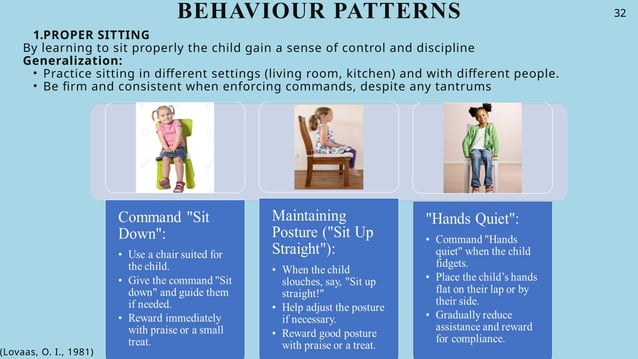 Behaviour Modification- techniques for common behavioral problems. | PPT
