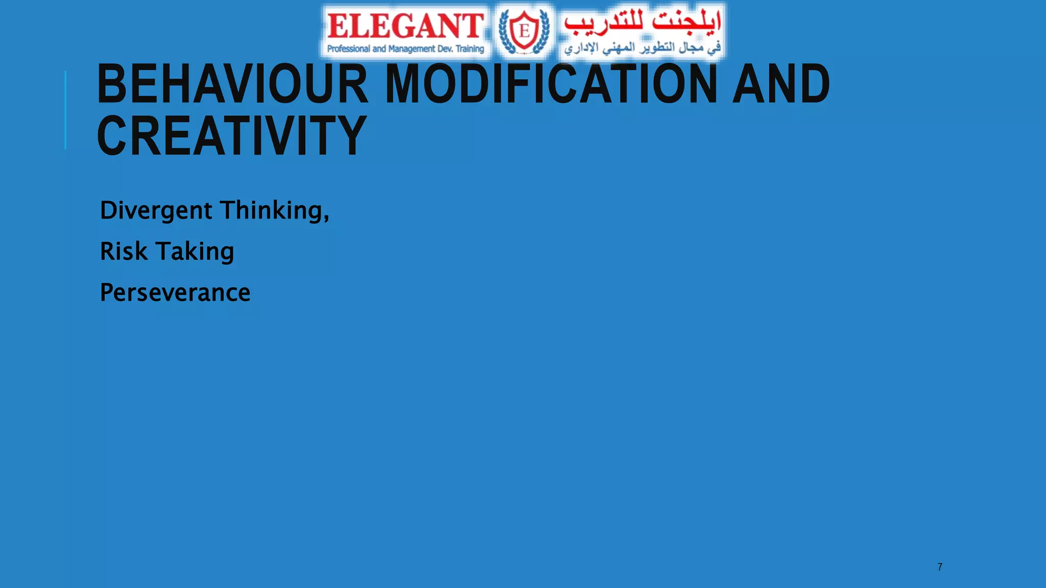Behaviour modification ppt | PPTX