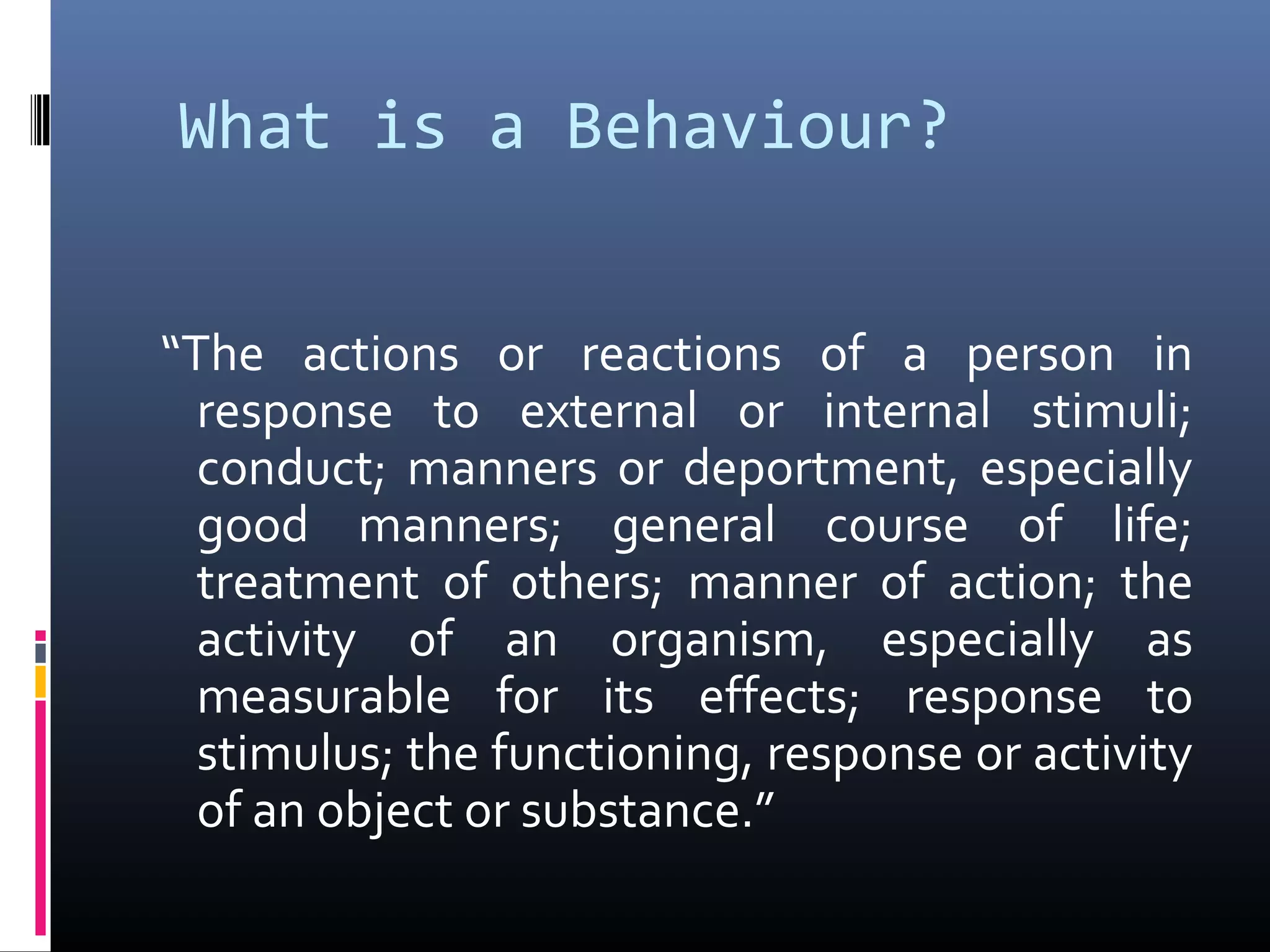 Behaviour modification ppt 1 | PPT