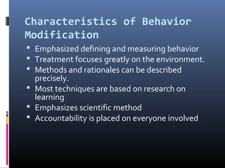 Behaviour modification ppt 1 | PPT