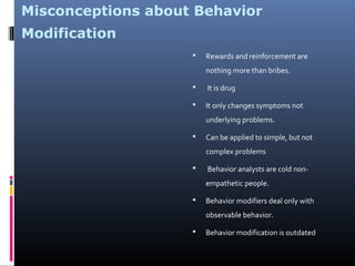 Behaviour modification ppt 1 | PPT