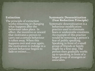 Behaviour modification techniques | PPTX