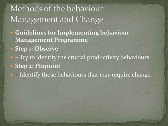 Behaviour modification techniques | PPTX | Parenting | Family and ...