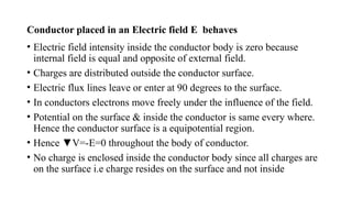 Behaviour of Conductors in Electric field.pptx