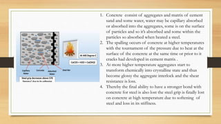 behaviour of reinforced concrete at elevated temp.ppsx | Civil ...