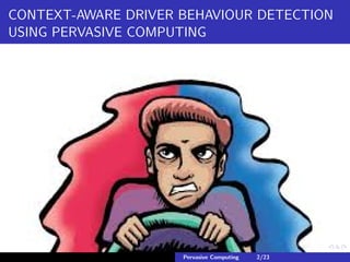 Seminar on Driver Behaviour Detection using Swarm Intelligence. | PDF