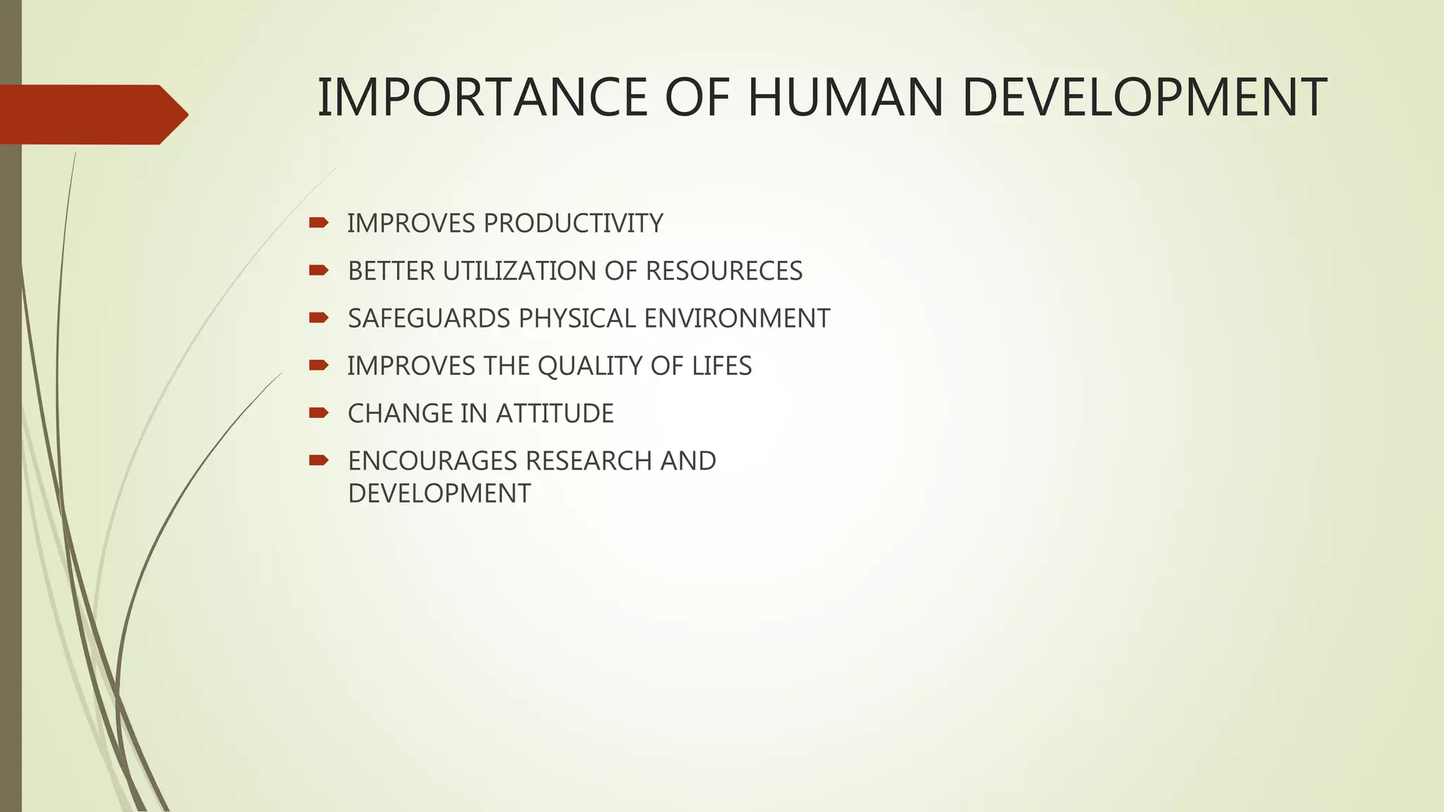 Human Development(factors) ppt | PPTX