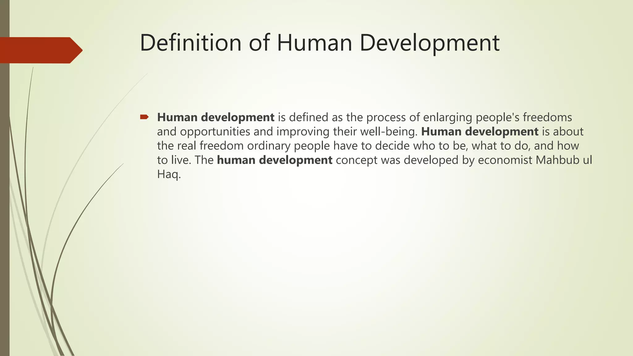 Human Development(factors) ppt | PPTX