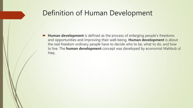 Human Development(factors) ppt | PPTX | Genetics | Science