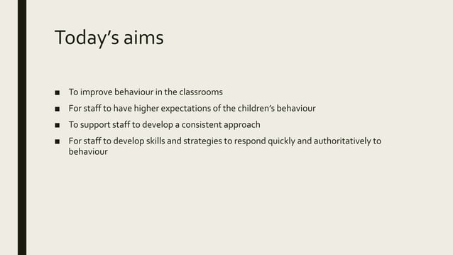 Effective Approaches to managing Children's Behaviour in the Early ...