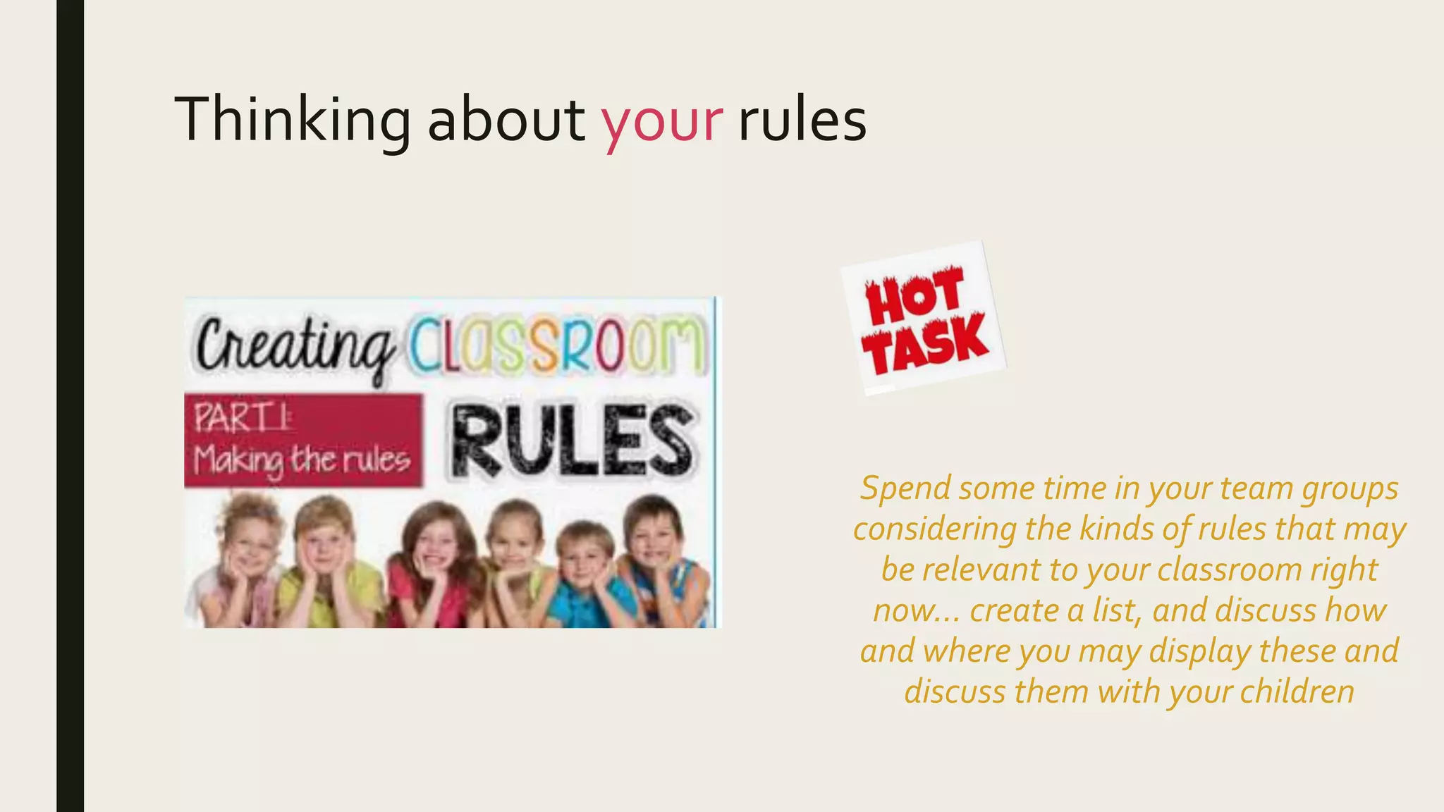 Effective Approaches to managing Children's Behaviour in the Early ...