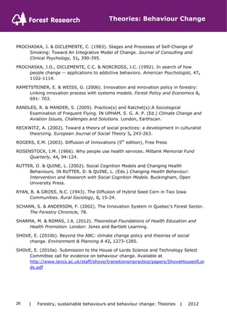 Behaviour review theory | PDF