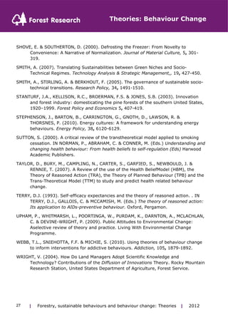 Behaviour review theory | PDF