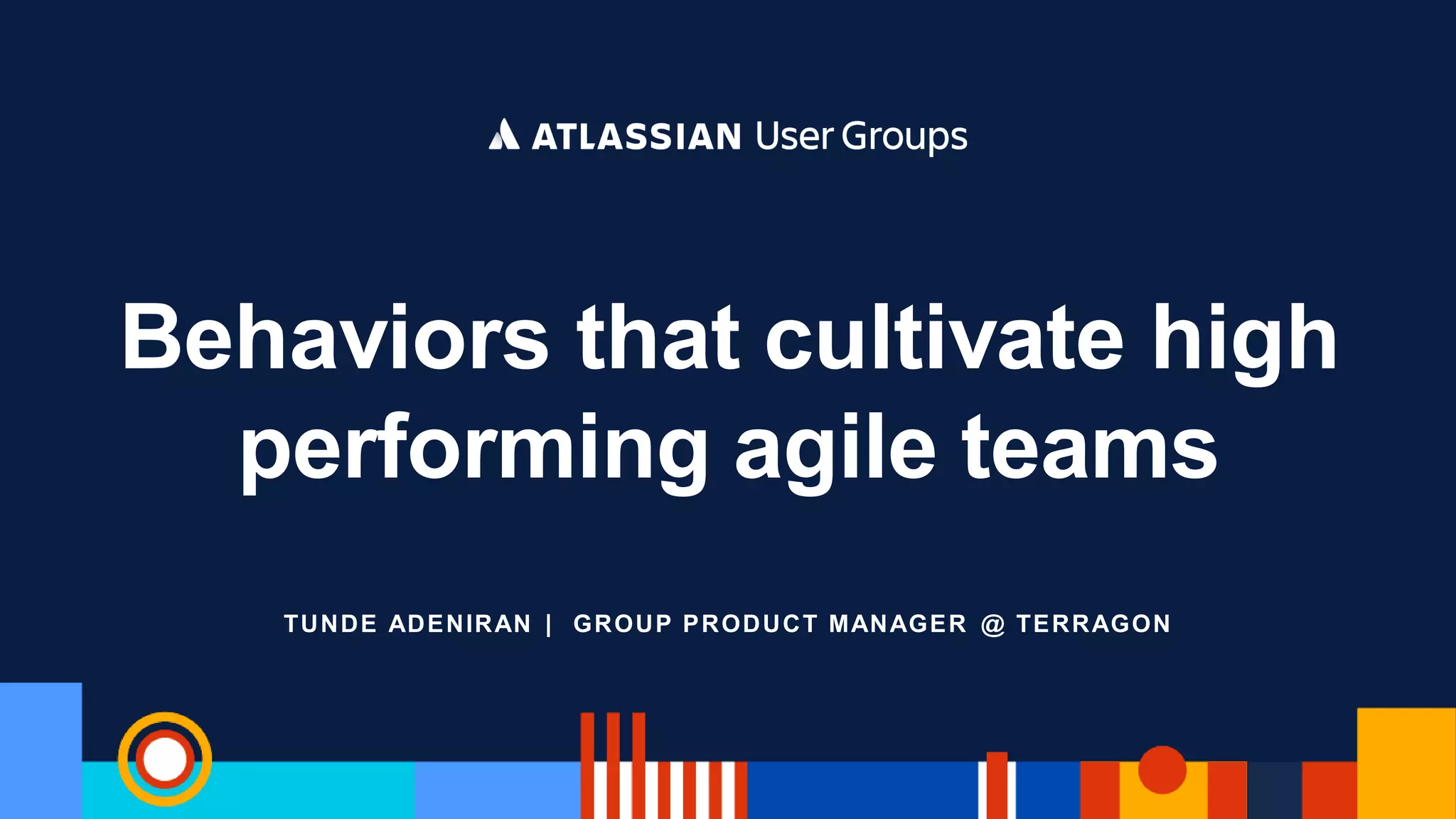 Behaviours that cultivate high performing agile teams | PDF