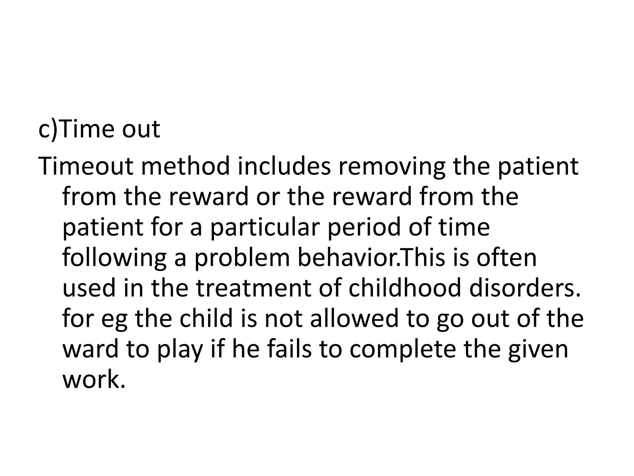 Behaviour therapy | PPTX