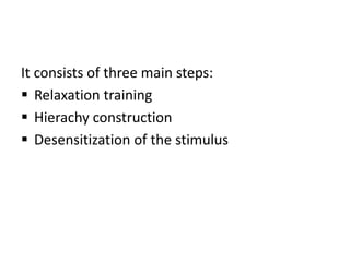 Behaviour therapy | PPTX
