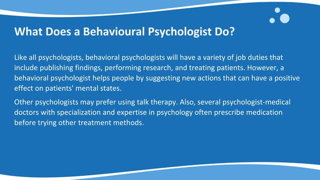 What is behavioral psychology? How to use it | PPTX