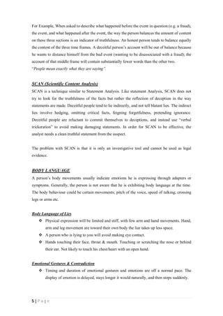 Behavorial Aspects in Fraud Examination | PDF