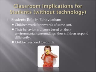 Behaviorism learning theory | PPT