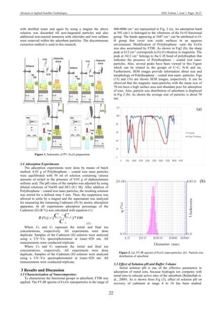 Modification and Improvement of Fe3O4-Embedded Poly(thiophene) Core ...