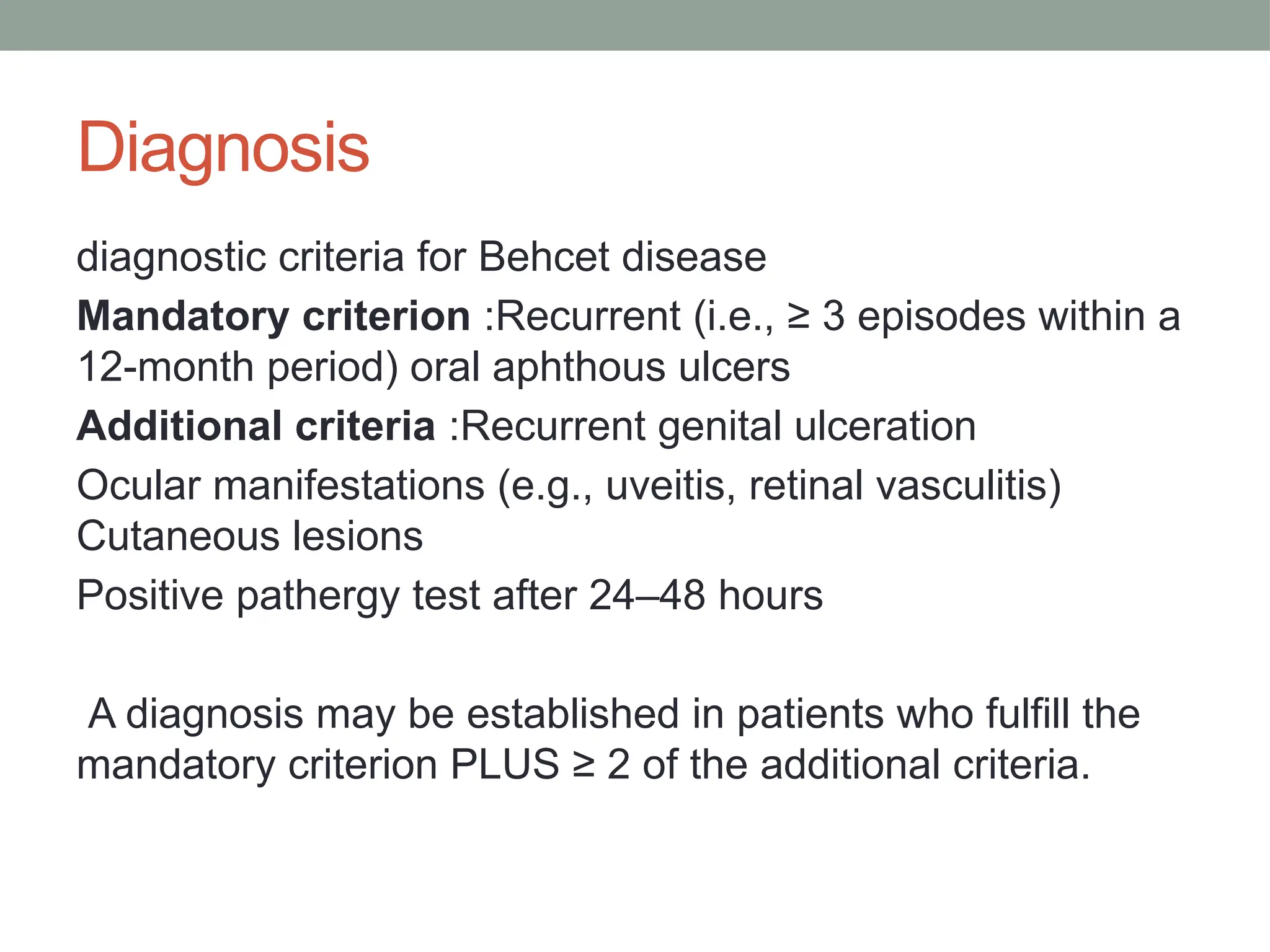 Behcet disease presentation .pptx